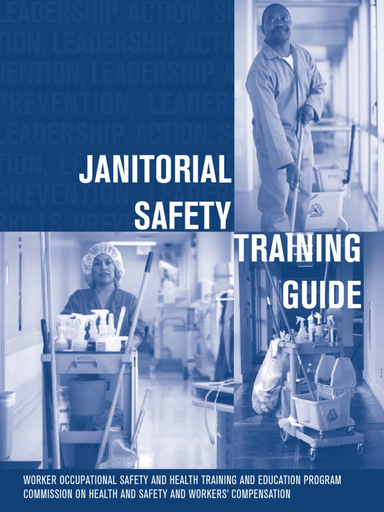 Janitorial Safety Training Guide: Ership, Act | PDF | Occupational ...
