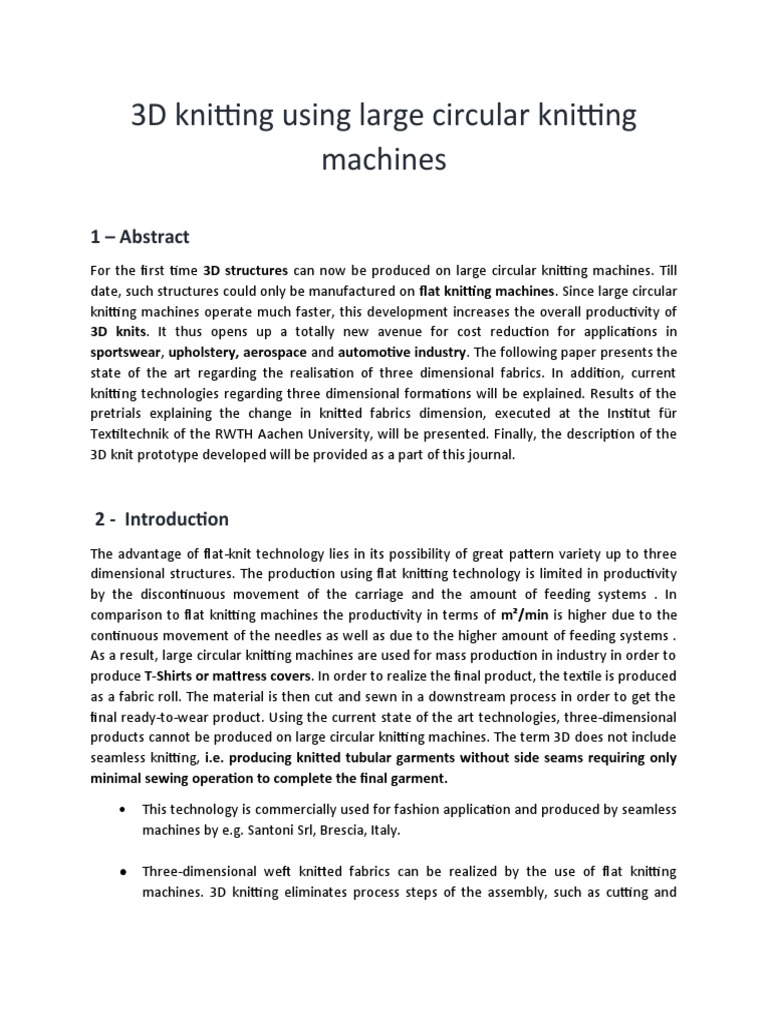 Fabric Science 3 | PDF | Knitting | Textiles