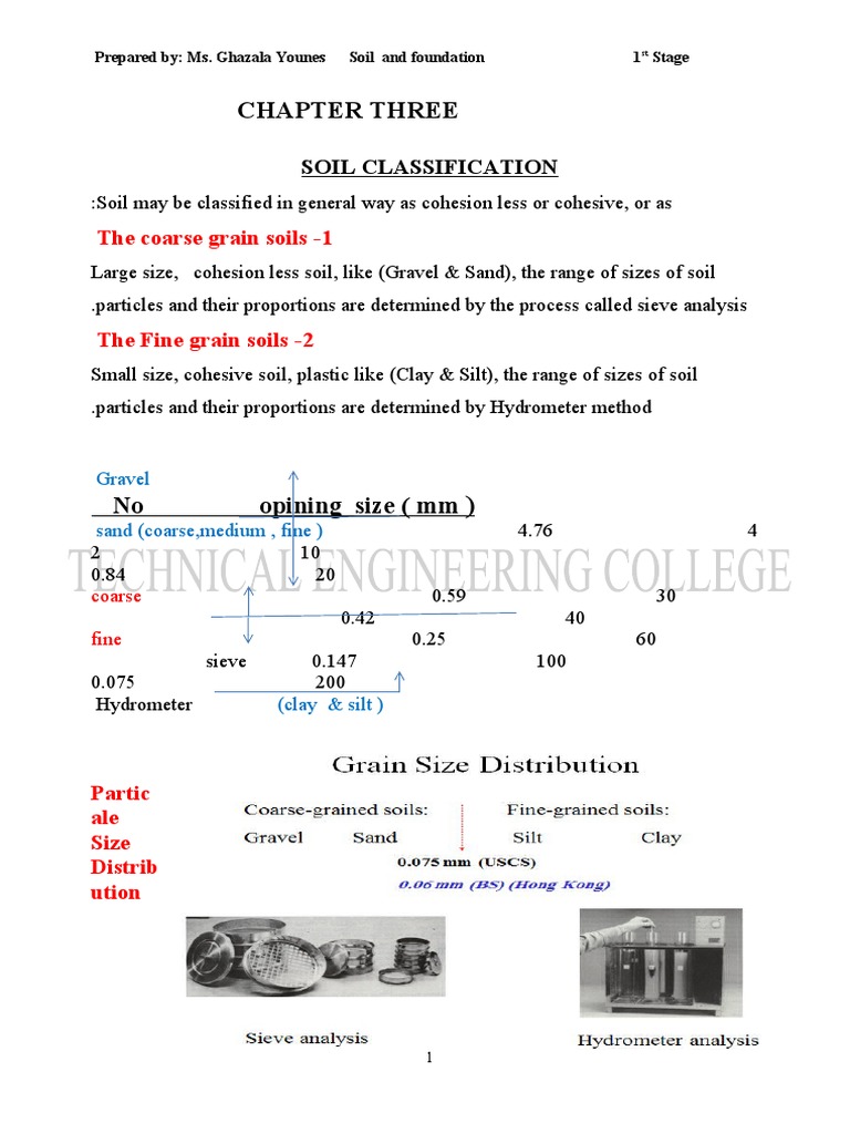 Soil Classification Guide | PDF | Silt | Sand