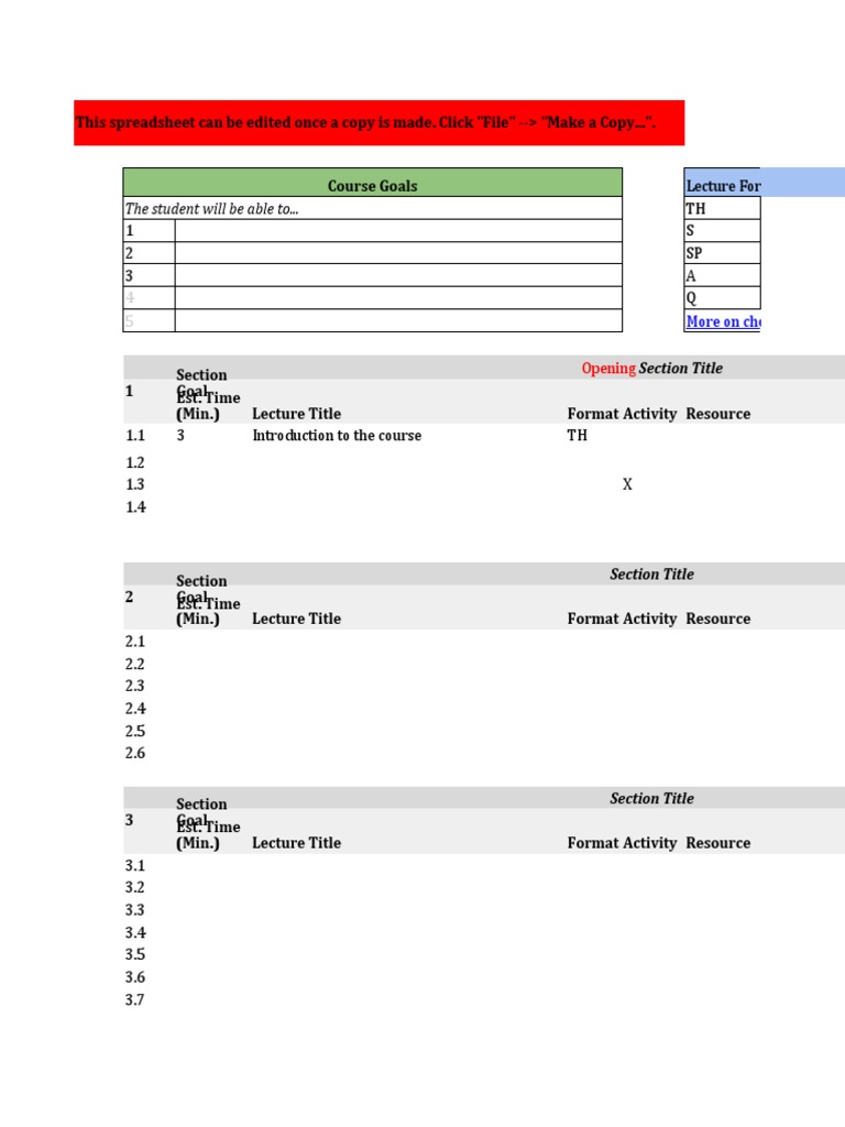 Blank Outline Template - Make A Copy To Edit | PDF