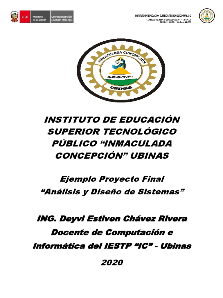 Ejemplo Proyecto Final - ADS - Unlocked | Descargar gratis PDF | Planificación de recursos ...