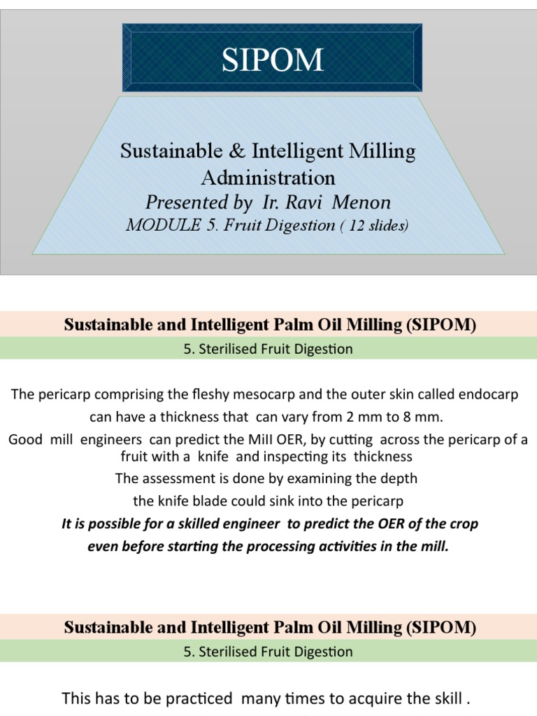 Sipom: Sustainable & Intelligent Milling Administration | PDF | Nature
