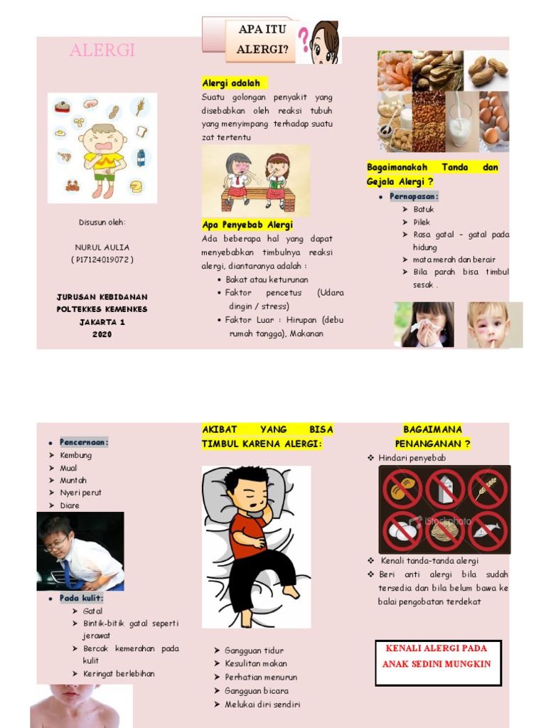 Leaflet Alergi - Nurul Aulia | PDF