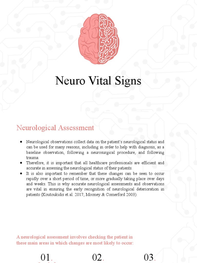 Neuro Vital Signs | PDF | Coma | Nervous System