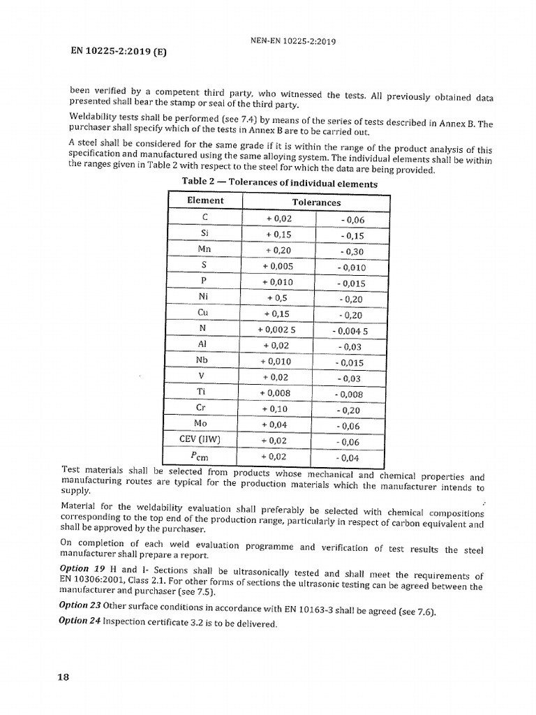 En10225-2 2019 1 | PDF