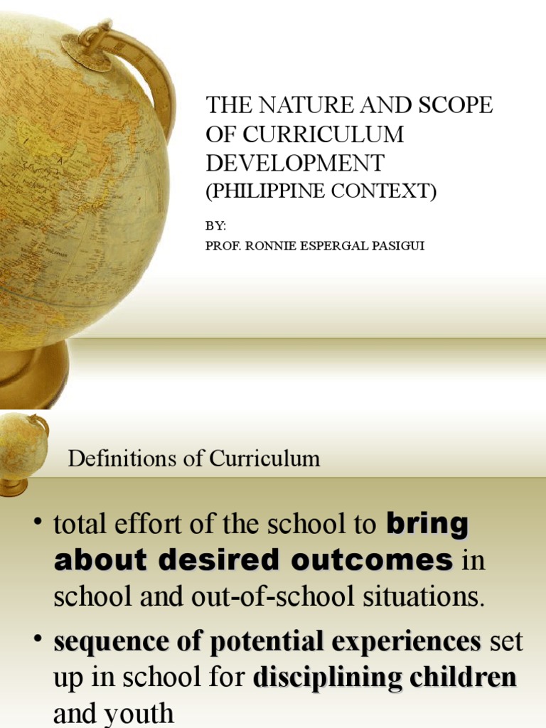 Philippine Curriculum Development Guide | PDF | Curriculum | Teachers