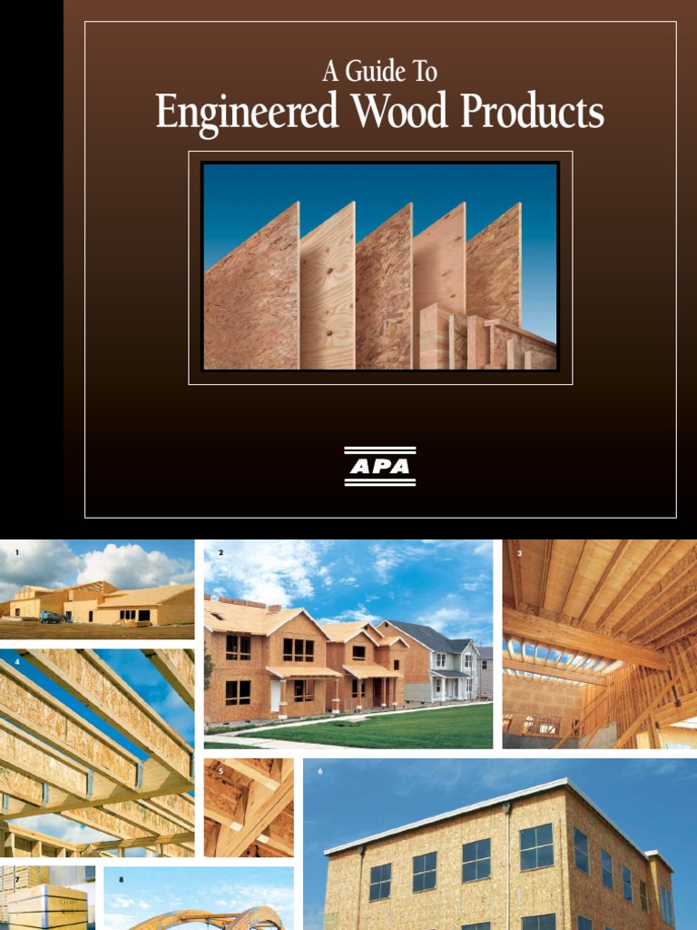 A Guide To Engineered Wood Products Pdf Lumber Plywood