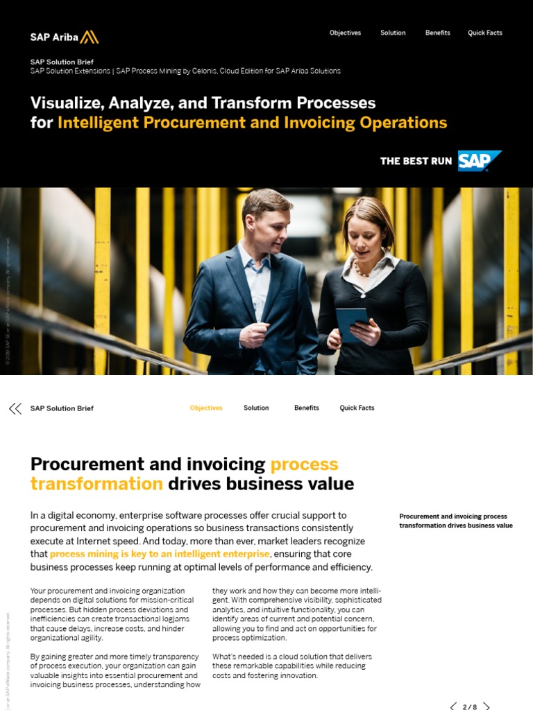 SAP Process Mining by Celonis | PDF