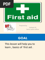 Basic First Aid (Bfa) | PDF | Cardiopulmonary Resuscitation | First Aid
