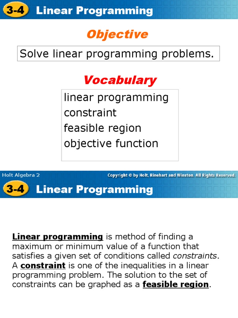 Linear Programming Pdf Linear Programming Vertex Graph Theory