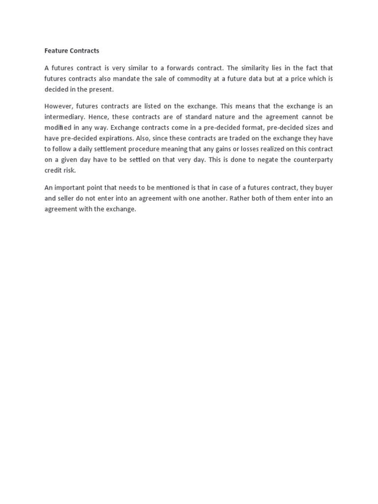 Feature Contract | PDF