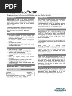 Nitomortar TC2000 PDF | PDF | Epoxy | Concrete