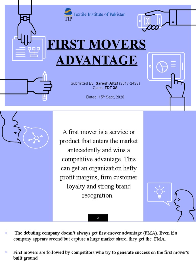 First Movers Advantage | Download Free PDF | Netflix | Business