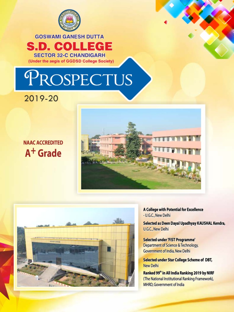 Prospectus 2019 20 PDF 2 PDF | PDF | Bachelor's Degree | Academic Degree