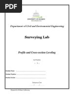 Profile Leveling (Written Report) | PDF | Teaching Mathematics | Nature