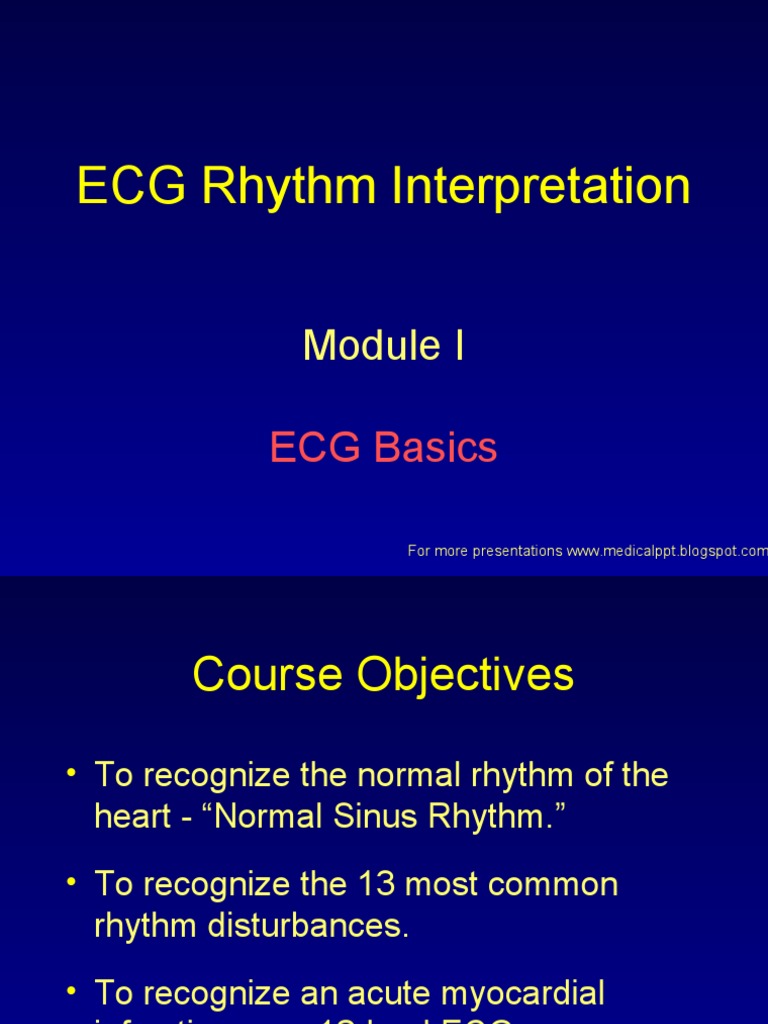 Cara Membaca EKG Lengkap PAlu | PDF | Electrocardiography ...
