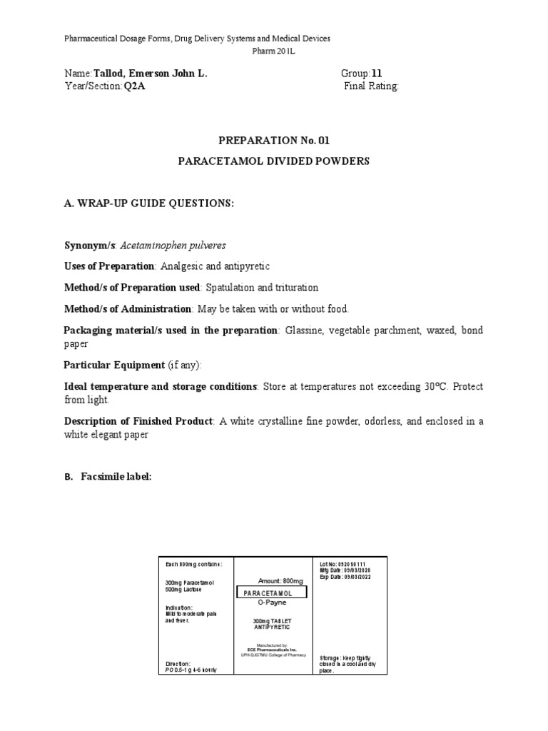 Pharmaceutical Dosage Forms, Drug Delivery Systems and Medical Devices ...
