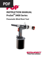 Pop Proset 1600 Maintenance Manual | PDF | Rivet | Piston