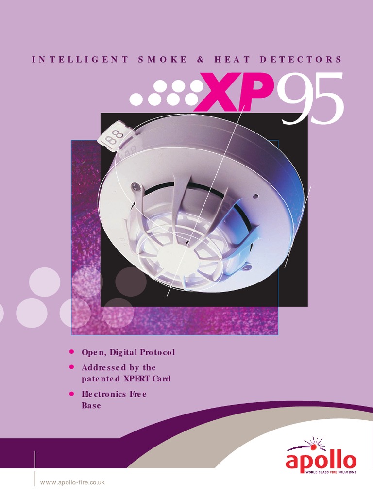 Apollo XP95 | PDF | Sensor | Detector (Radio)