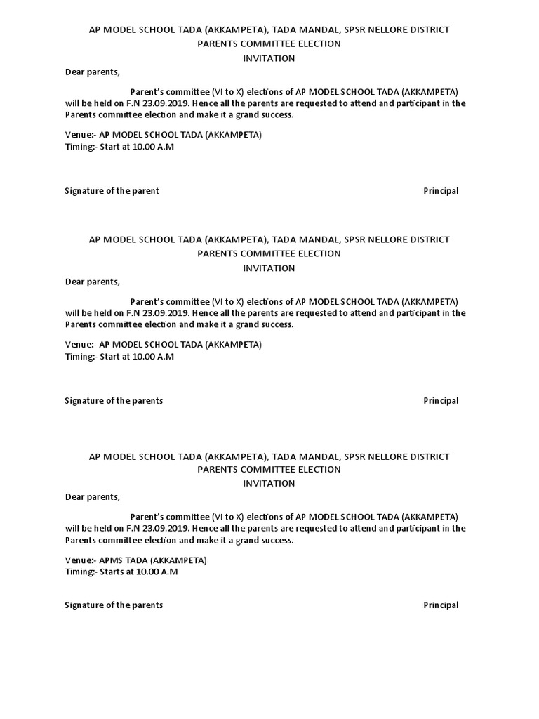 Ap Model School Tada | PDF