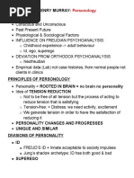 Murray's Theory of Psychogenic Needs | PDF | Motivation | Motivational