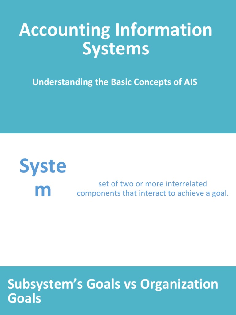 Week 2 Lecture 1 - Understanding The Basic Concepts of AIS ...