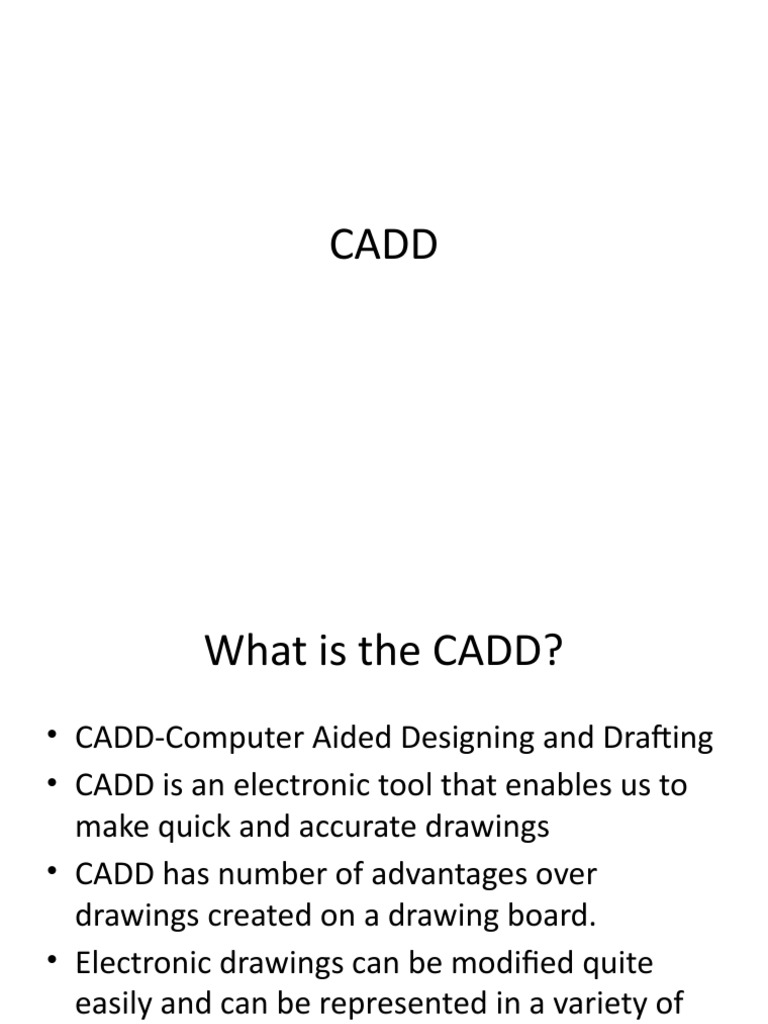 CADD | PDF | Computer Aided Design | Autodesk