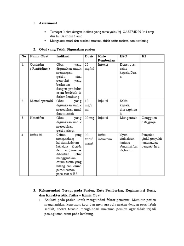 Rekomendasi Terapi Dispepsia | PDF