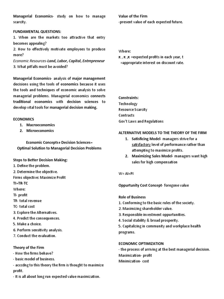 Economic Resources-Land, Labor, Capital, Entrepreneur | PDF ...