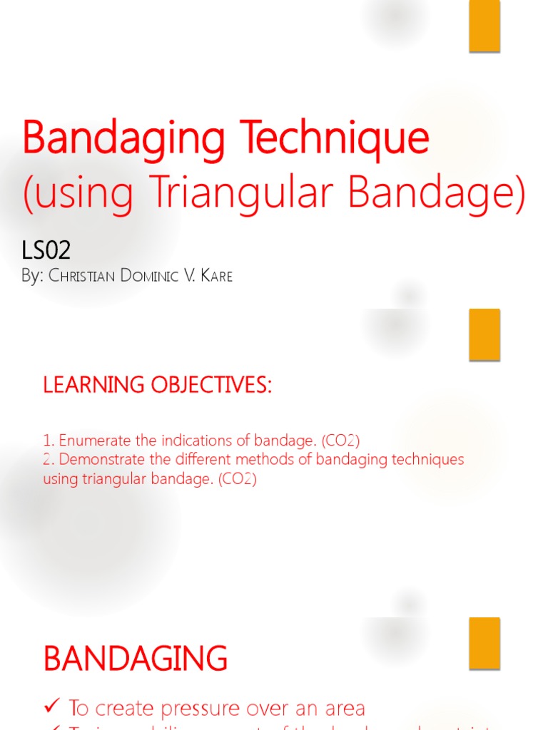 Triangular Bandaging | PDF