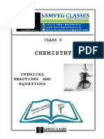 Class 10 Chemistry Project | PDF | Chemical Reactions | Chemical Substances