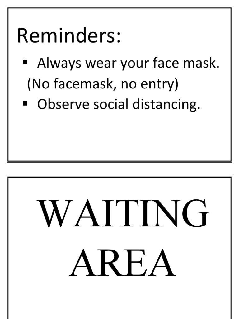 Reminders | PDF
