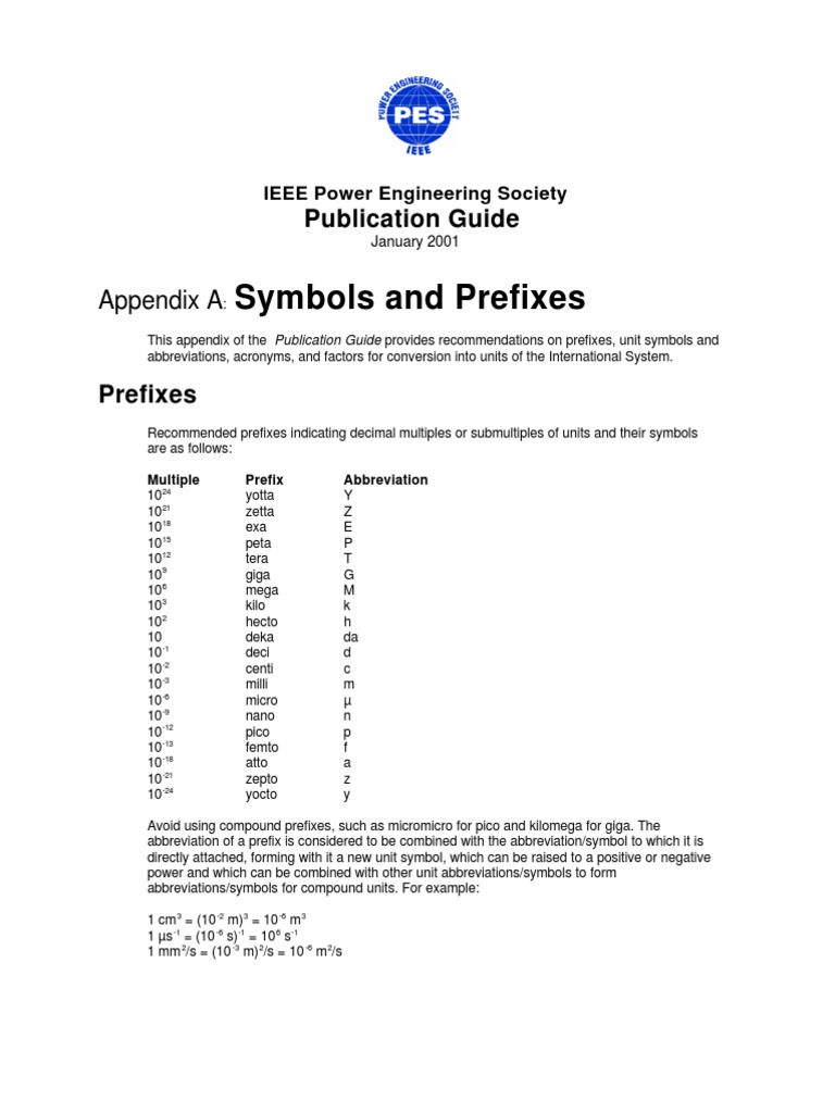 IEEE Power Engineering Symbols Guide | PDF | Scientific Observation ...