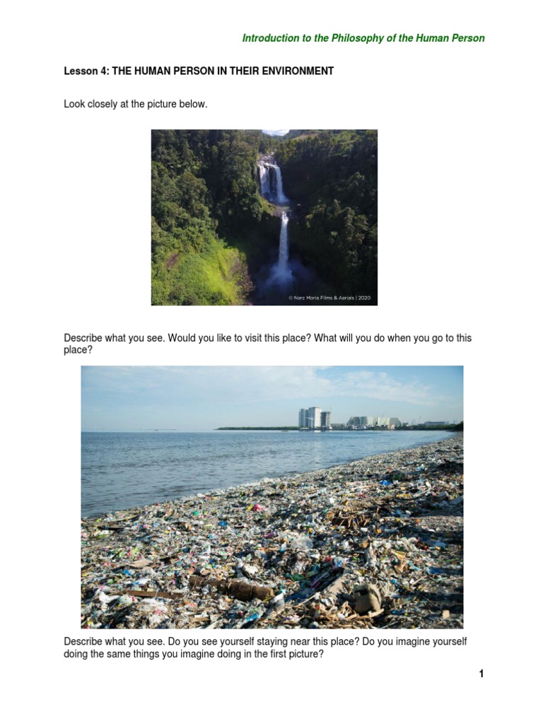 The Human Person in Their Environment Study Guide | PDF ...