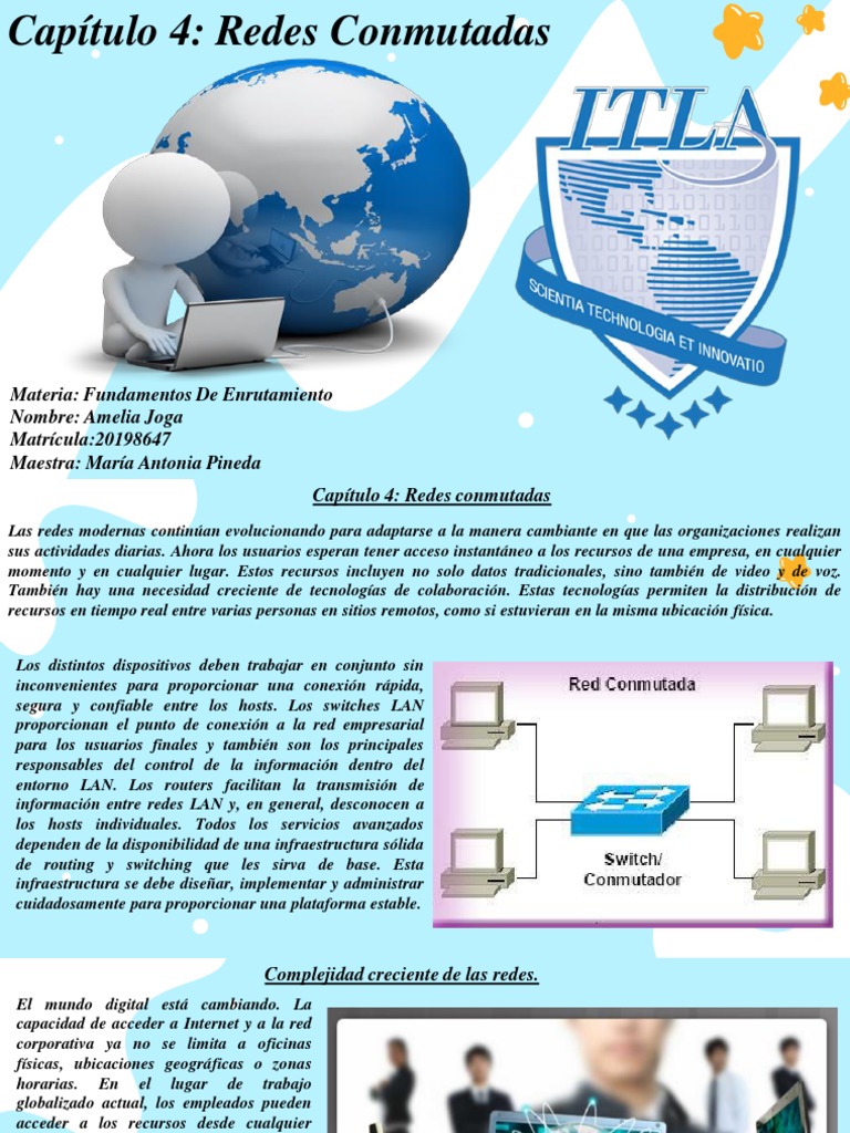 Diseño de Redes Conmutadas Sin Fronteras | PDF | Conmutador de red ...