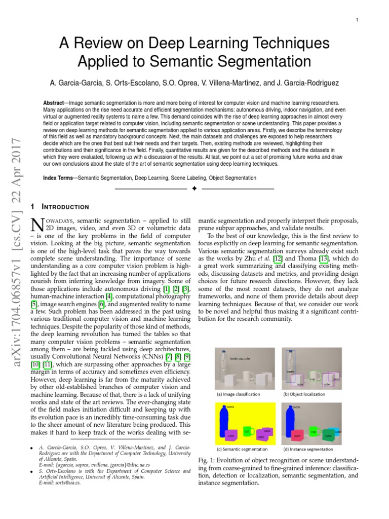 A Review On Deep Learning Techniques Applied To Semantic Segmentation ...