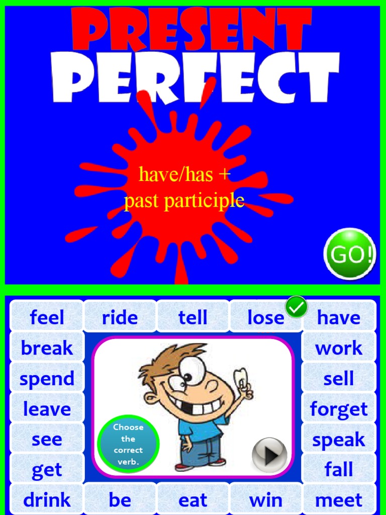 Present Perfect Game CLT Communicative Language Teaching Resources Fun ...