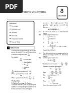 Percentage Notes | PDF | Percentage | Discounting