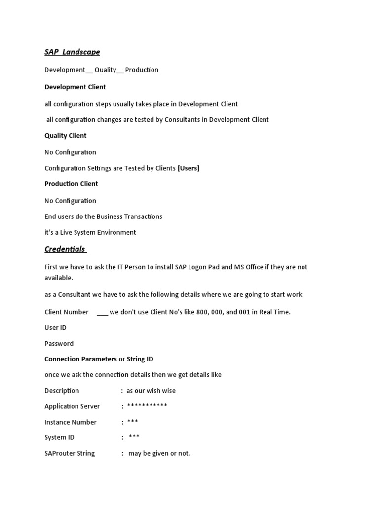 Real Time Project SAP | PDF | Unit Testing | Specification (Technical ...