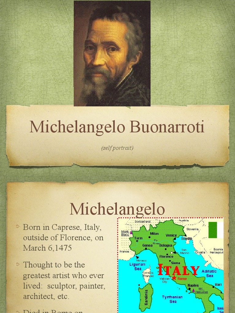 Michelangelo | PDF | Michelangelo | Art Media