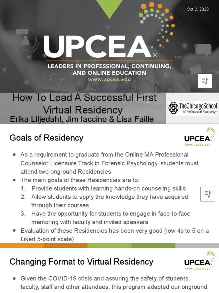 How To Lead A Successful First Virtual Residency | PDF | Psychology ...