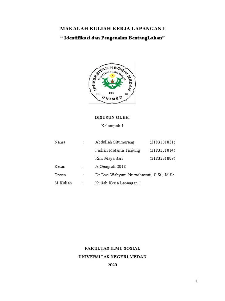 Makalah KKL Kel1 | PDF