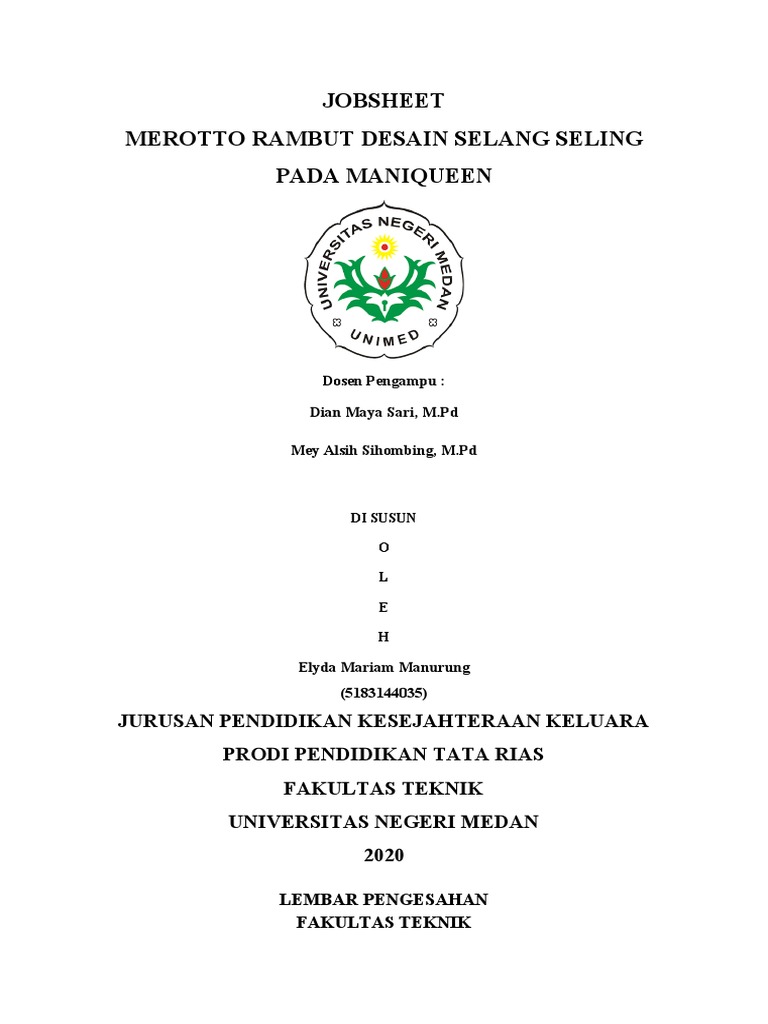 Jobsheet - Selang - Seling TR | PDF