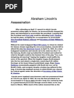 Chasing Lincolns Killer Chapter Questions | PDF | John Wilkes Booth