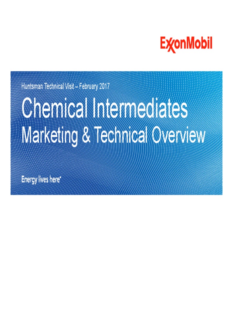 Exxon Exxal Alcohols For Ethoxylates - Huntsman - Feb 2017 PDF | PDF ...