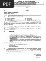 Form of Leave Account Under The Revised Leave Rules | PDF | Debits And ...