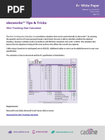 Calculate Cable Trunking Size (1.1.17) | PDF | Electrical Engineering ...