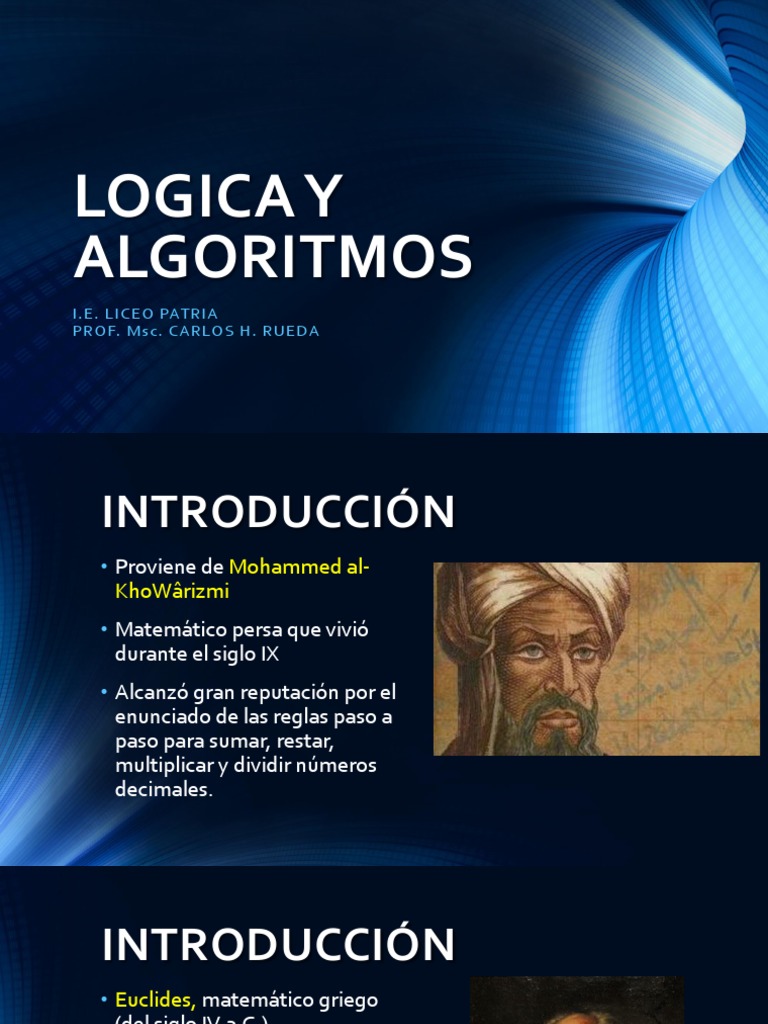 Logica y Algoritmos 1 | PDF | Algoritmos | Informática teórica