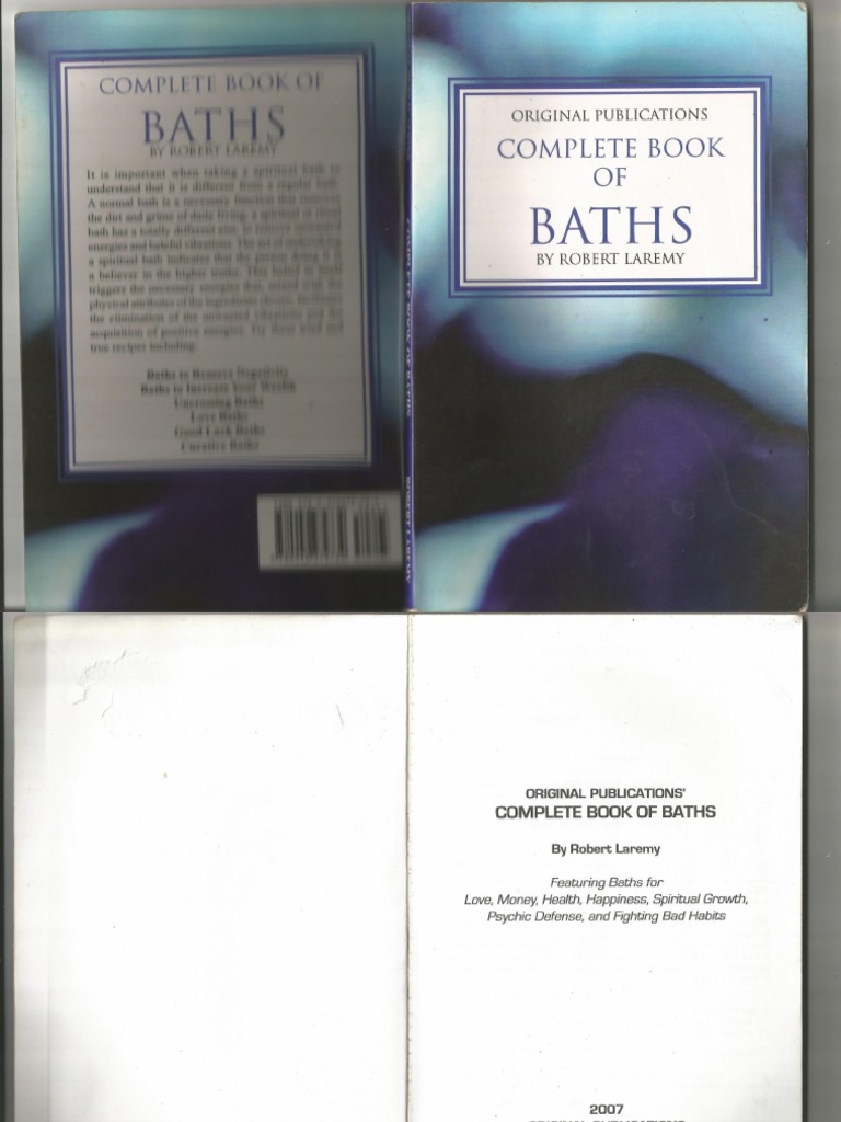 Protection Cleansing Complete Book of Baths PDF | PDF