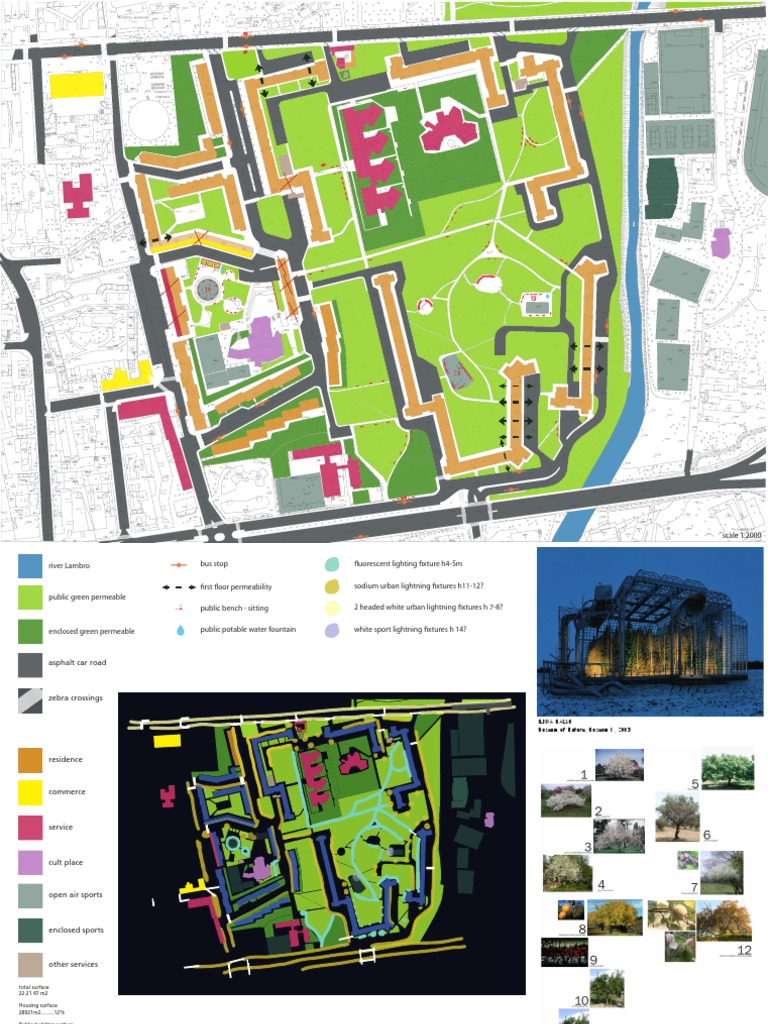 Analysis and Masterplan of INA-Casa Quartiere Feltre, Milano - A3x2000 ...